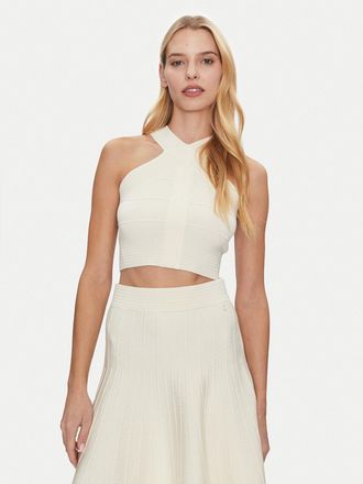 Guess Top W5GR32 Z2XY0 Weiß Regular Fit