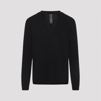 Rick Owens Pull surdimensionn&eacute; &agrave; col en V extr&ecirc;me