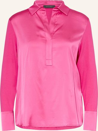 Elena Miro Elena Miro Blusenshirt Im Materialmix pink