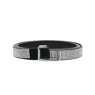 Zadig&Voltaire Ceinture La Cecilia en cristal - Femme - Accessoires - Noir - Taille: ONE Size