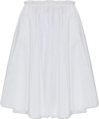 Ami Femme, Jupes, Blanc, Taille: 36 FR Jupe Corolla