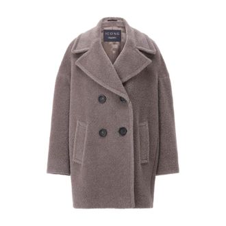 Cinzia Rocca Kurzmantel aus Schurwolle & Alpaka