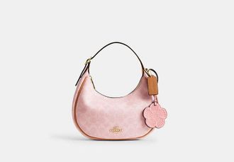 Coach Emily Schultertasche Aus Signature-Canvas Mit Anh&auml;ngern