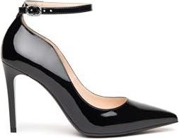 Nero Giardini I410820DE Escarpins Femme en Vernis - Noir 37 EU