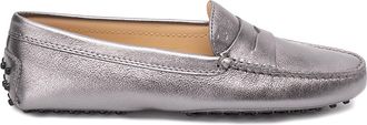 Tod's Mokassins - Silber