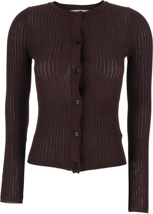 Jucca Femme, Pulls, Brun, Taille: 42 FR Cardigan Perfor&eacute;
