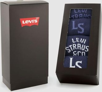 Levi's Regular Socken Geschenkset (4er-Pack) - Herren - Blau / Blau