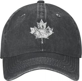 Generic Casquette de Baseball Masculine, Drapeau Canadien, &Eacute;tabli en 1867 Anniversaire de Style Unisexe Casquettes de Baseball lav&eacute;es us&eacute;es Casquette Retro Wo