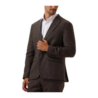 Selected Slhslim-Reed Wool BLZ - - Jackets - Herren - Braun - XL