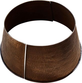 Loberon Weihnachtsbaumumrandung Omeyra, antikgold