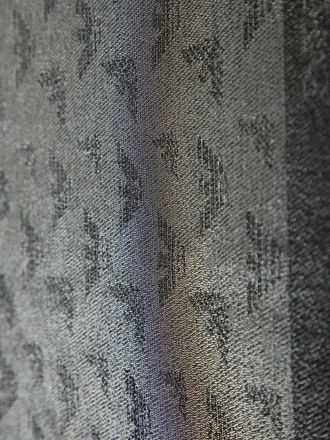 Emporio Armani Allover Logo Scarf - Grey