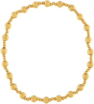 Dansk Copenhagen Passion Wasserdichtes elastisches 2-Kugel-Armband - - Accessories - Damen - Gelb - ONE SIZE