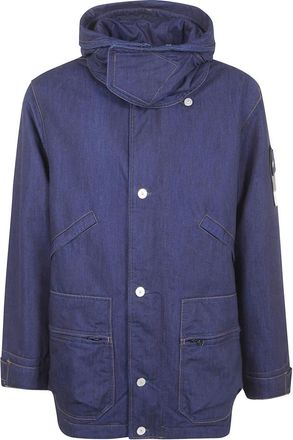 Stone Island Homme, Vestes, Bleu, Taille: M Veste en jean