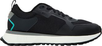 HUGO BOSS Jonah Reflektierend Sneaker f&uuml;r Herren, Netzmaterial (Dunkelblau)