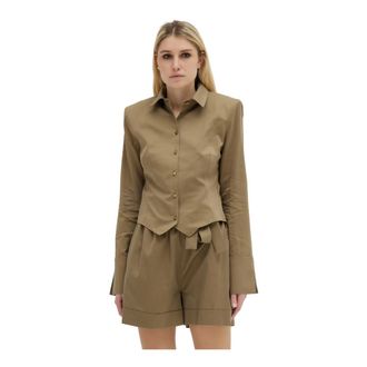 Federica Tosi Hemden - - Blouses & Shirts - Damen - Gr&uuml;n - M