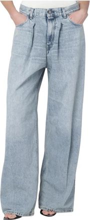 Haikure Femme, Jeans, Bleu, Taille: W28 Wide Jeans