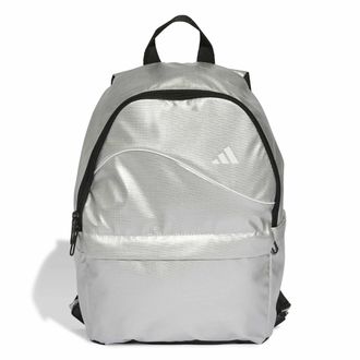 adidas Womens Glow Rucksack Silver Metallic/White 1 Gr&ouml;&szlig;e