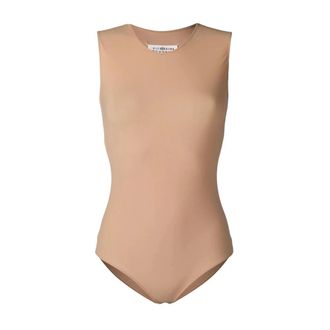 Maison Margiela &Auml;rmelloser Body - - Tops - Damen - Rosa - XS