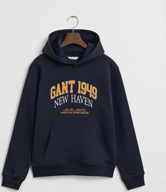 GANT Teenager Graphic Hoodie (158/164) EVENING Blau
