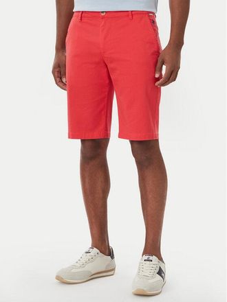 Beverly Hills Polo Club Stoffshorts B472456 Rot Regular Fit