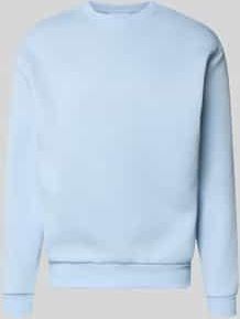 Review Sweatshirt mit Rundhalsausschnitt und Logo