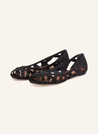 Jonak Jonak Ballerinas Deray Mit Cut-Outs schwarz