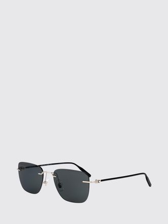 Montblanc Lunettes De Soleil Homme couleur Argent