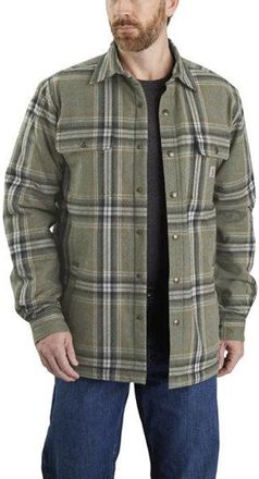 Carhartt Work in Progress Flannel Sherpa-Lined Shirt - Freizeitjacke - Herren