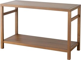 Happy Garden Doppelwaschtisch aus Teakholz 120cm DEWI