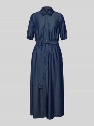 s.Oliver Black Label Tailliertes Freizeitkleid aus reinem Lyocell