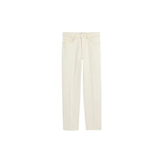 Ami Homme, Jeans, Blanc, Taille: W34 Jean Coton Coupe Parisienne