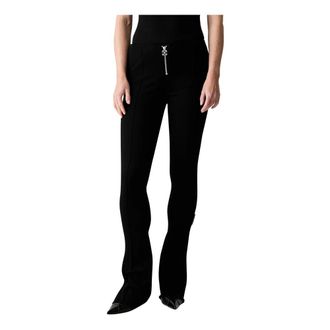 Off-white Heavy Jer Slim Pants - Femme - Pantalons - Noir - Taille: 40 FR