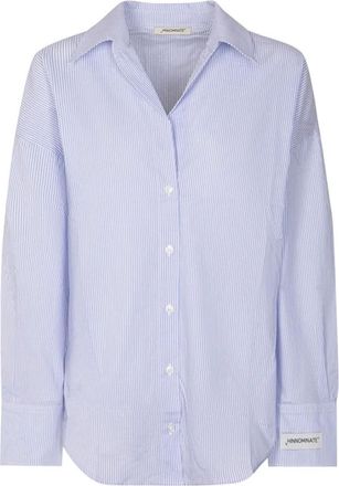 Hinnominate Hinnominate, Femme, Blouses et Chemises, Bleu, Taille: 42 FR Casual Shirt
