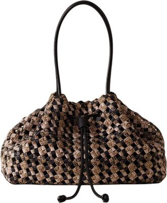 Borbonese Femme, Sacs, Brun, Taille: ONE Size La Nido Shoulder Bag