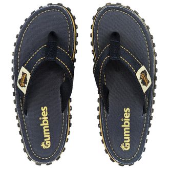 Gumbies Classic - Flip Flops aus recycelten Materialien - robuste Sohle aus wiederverwerteten Autoreifen, ergonomisches Fu&szlig;bett - Navy, 42