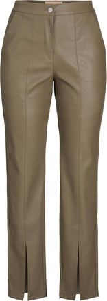 Jack & Jones Jack & Jones Damen JXSTELLA Slim HW Faux Leather Pant SN Hose, Morel/Detail:Matte, M