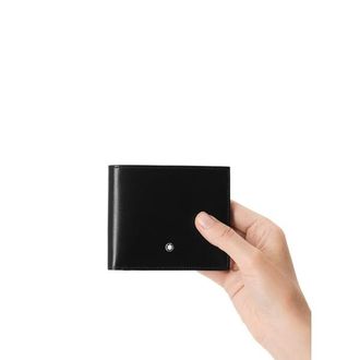 Montblanc Portefeuille compact en cuir