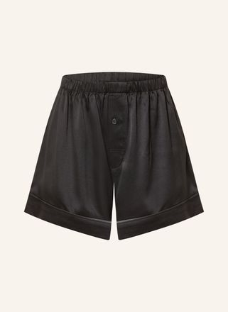 Calvin Klein Schlafshorts Satin Sheen Aus Satin schwarz
