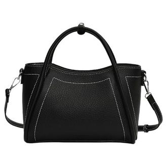 Generic Kexpery Sac &agrave; bandouli&egrave;re femme en couleur unie d&eacute;contract&eacute; pour usage quotidien Grand sac cabas pratique pour voyage ou travail