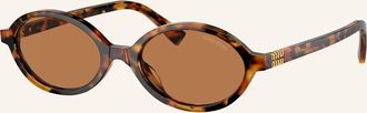 Miu Miu Sonnenbrille Mu 04zs braun