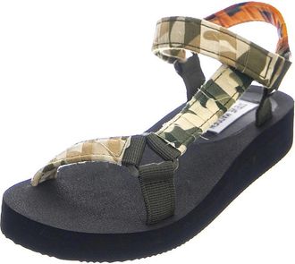 Steve Madden Femme, Chaussures, Multicolore, Taille: 41 EU Flat Sandales