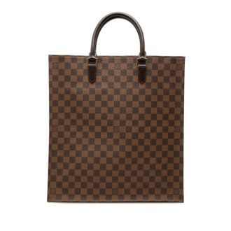 Louis Vuitton Pre-owned Sac Plat - Femme - Pre-owned - Brun - Taille: ONE Size