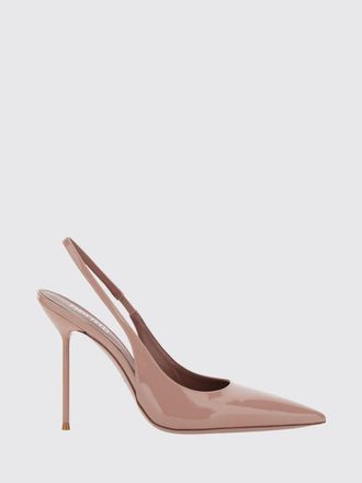 PARIS TEXAS Escarpins slingback Lidia en cuir verni &agrave; talon haut