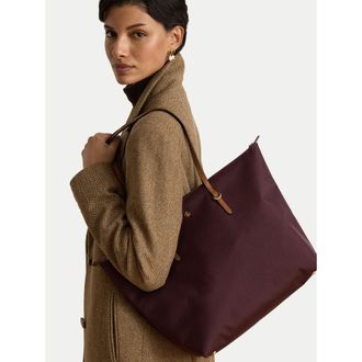 Lauren Ralph Lauren Handtasche LAUREN RALPH LAUREN 431950007018 Dunkelrot