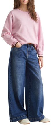 Benetton Damen Trikot G/C M/L 1002D10bg Pullover, beige, Large