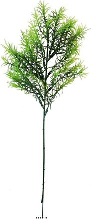 Artificielles com - Asparagus Sprengeri aus künstlichem Kunststoff, grün, Höhe 42 cm, Aerien