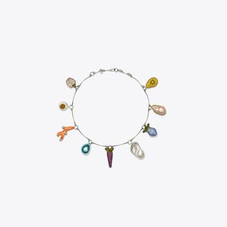 Tory Burch Damen Curiosity Gem&uuml;se-Halskette