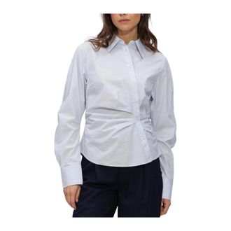 Second Female Hill Shirt - - Blouses & Shirts - Damen - Blau - XL