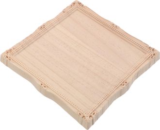 Valiclud Spiegel mit Holzrahmen Eiche f&uuml;r Wanddekoration Vintage-Design mit Geschnitzten Applikationen und Holzausschnitt f&uuml;r Zuhause und Flur