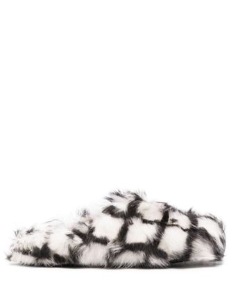 Marni chaussons Fussbet Sabot - Blanc